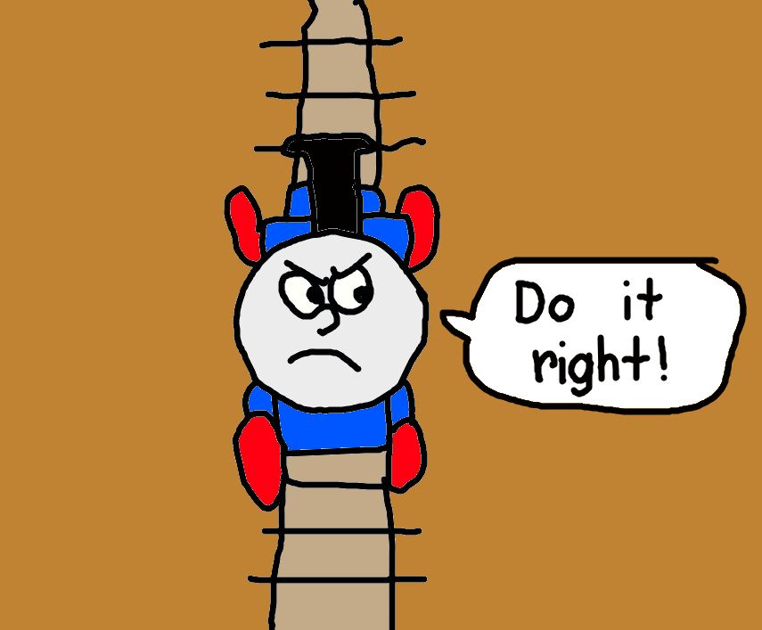 Fergus the Traction Engine - DO IT RIGHT! by MJEGameandComicFan89 on ...