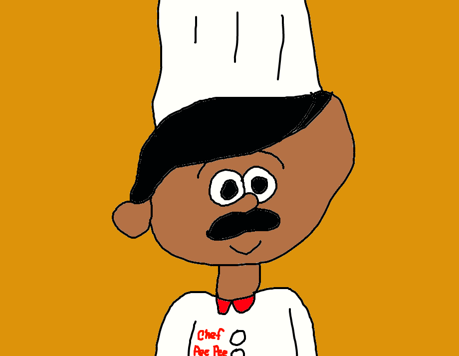 The Solo Drawing of Chef Pee Pee by MJEGameandComicFan89 on DeviantArt