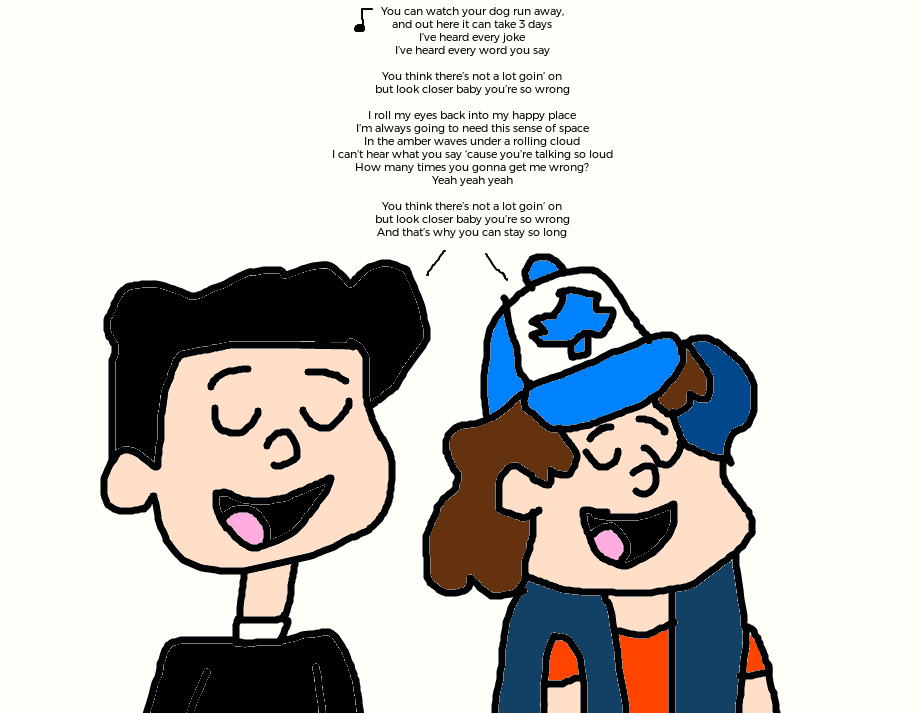 Jon and Dipper Singing Not a Lot Goin' On by MJEGameandComicFan89 on ...