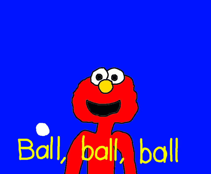 Elmo Singing Along to The Ball Song by MJEGameandComicFan89 on DeviantArt