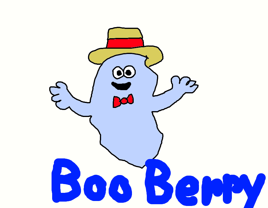 Boo Berry from his own Cereal by MJEGameandComicFan89 on DeviantArt