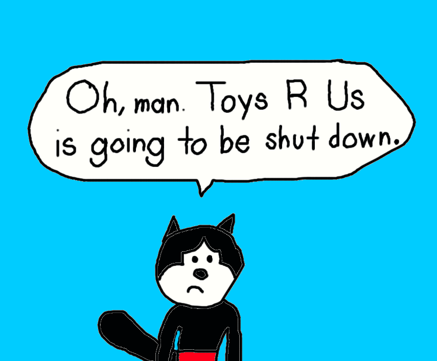 Homer the Cat Sad on Toys R Us Shutdown by MJEGameandComicFan89 on ...