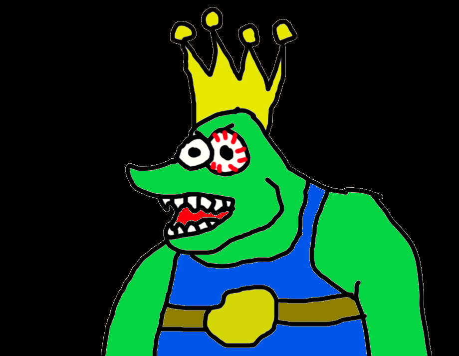 King Krusha K. Rool, the Final Boss from DK 64 by MJEGameandComicFan89 ...