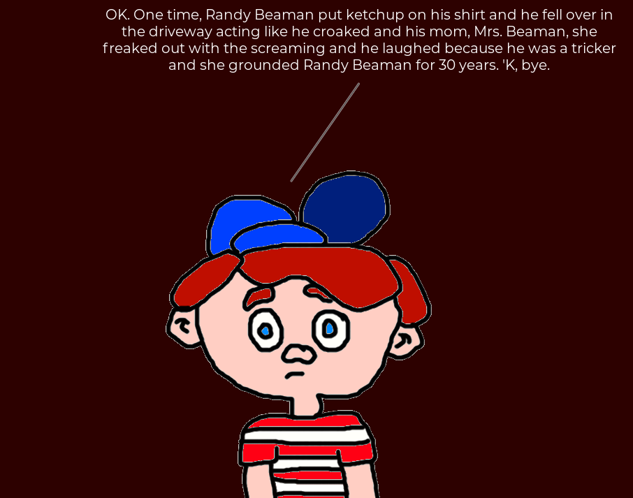 Colin Talked Randy Beaman Covered in Ketchup by MJEGameandComicFan89 on ...