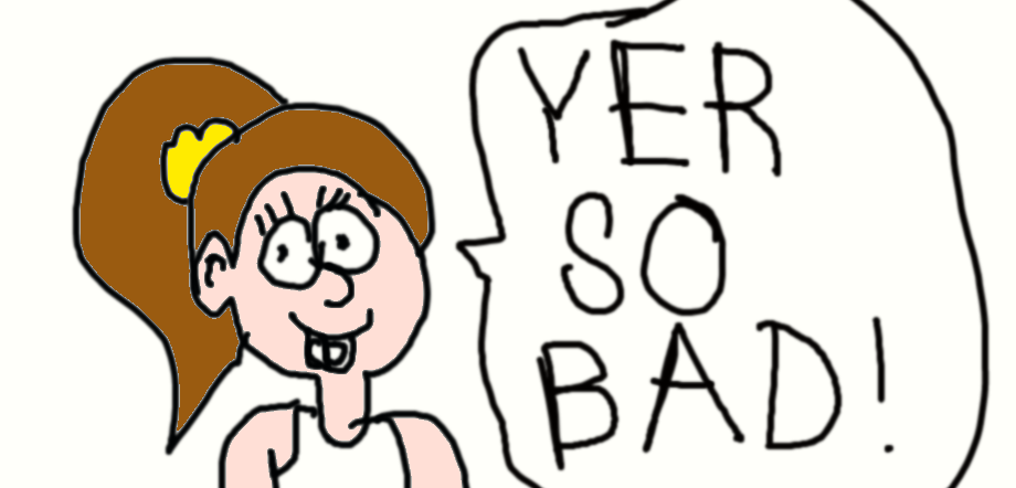 Luan loud saying you're so bad by MJEGameandComicFan89 on DeviantArt