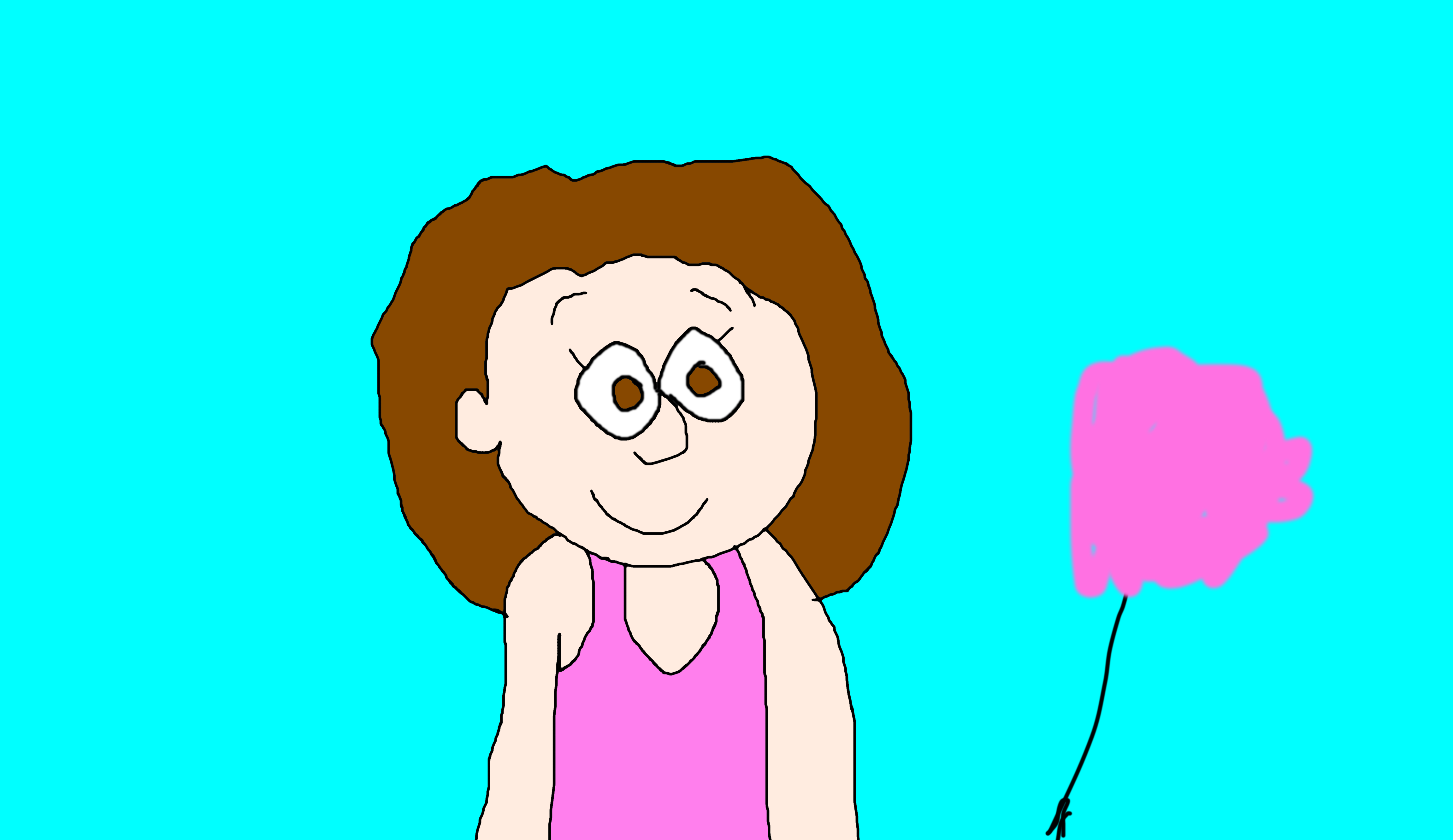 Hilee Whitaker with her balloon by MJEGameandComicFan89 on DeviantArt