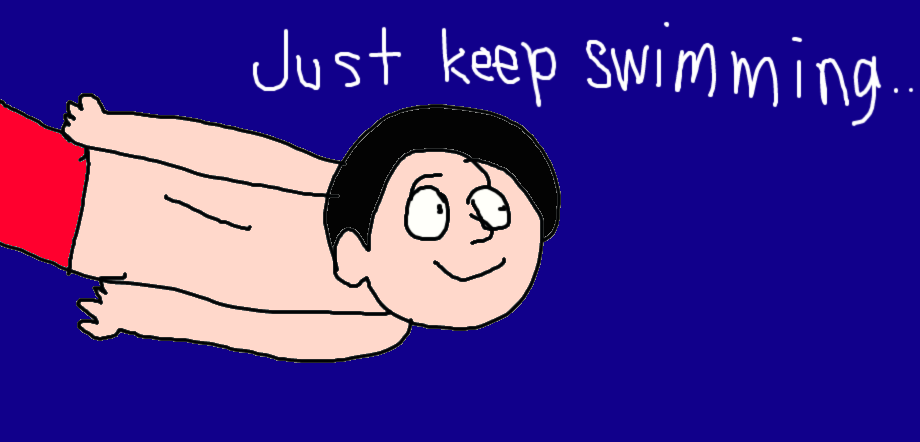 Just keep swimming underwater, Alan! by MJEGameandComicFan89 on DeviantArt