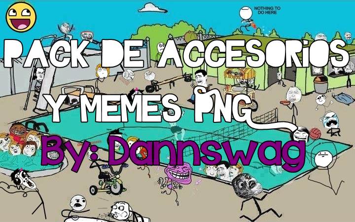 Pack de memes y accesorios png by Dannswag on DeviantArt