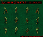 Zombie Sprite Sheet by SoraNgin on DeviantArt