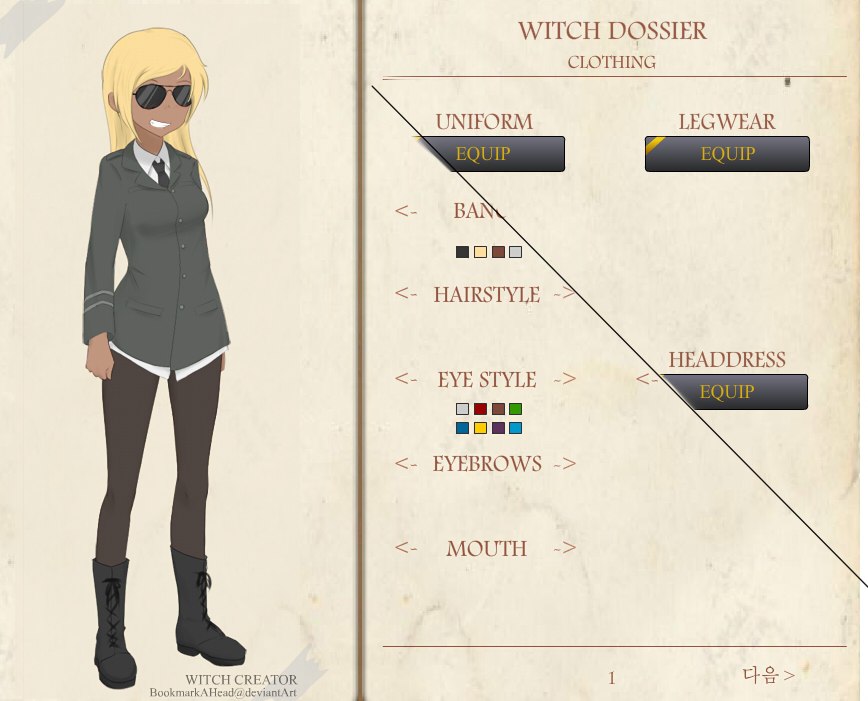 STRIKE WITCH CHARACTER GENERATOR by Minzzway on DeviantArt