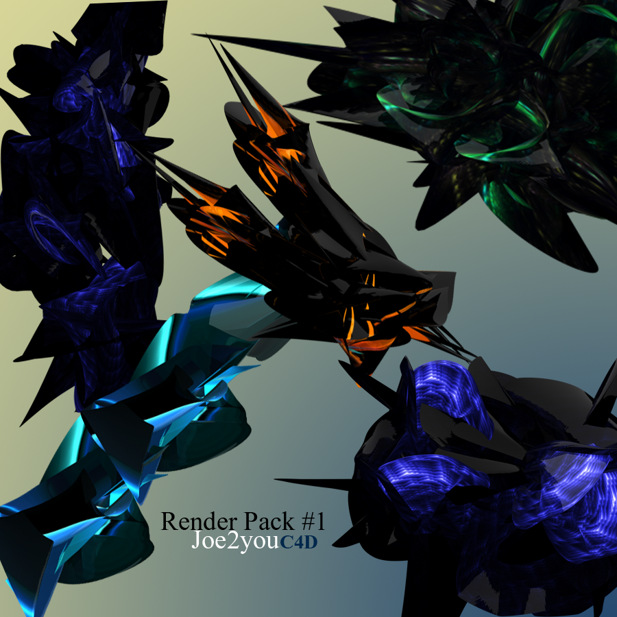 C4D Render Pack by Joe2you on DeviantArt