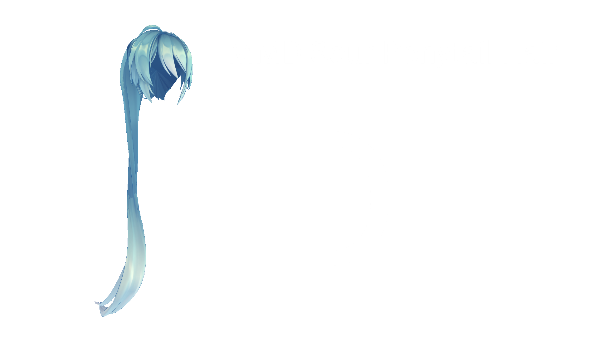 MMD Sour Ponytail Hair - DL by MMDLily1027 on DeviantArt