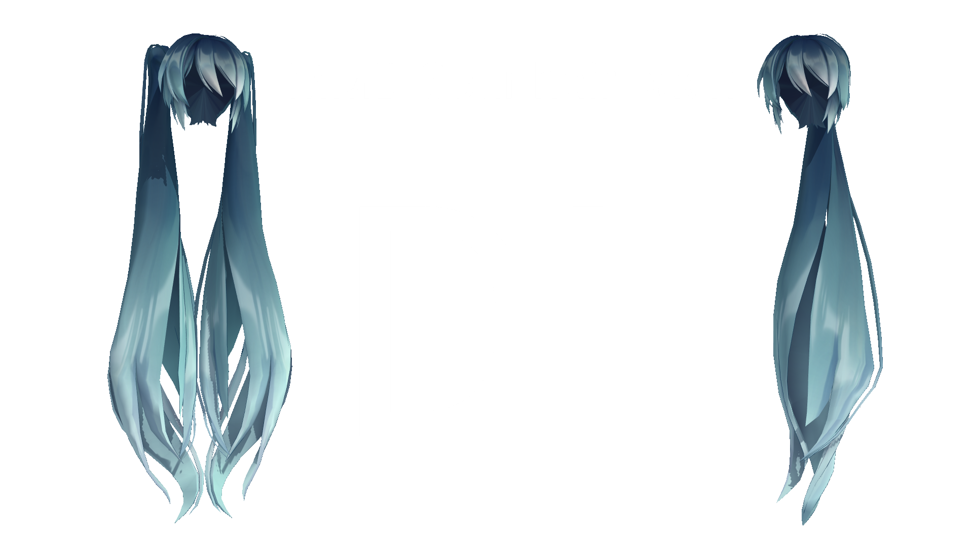 MMD Sour twintails and ponytail hair - DL by MMDLily1027 on DeviantArt