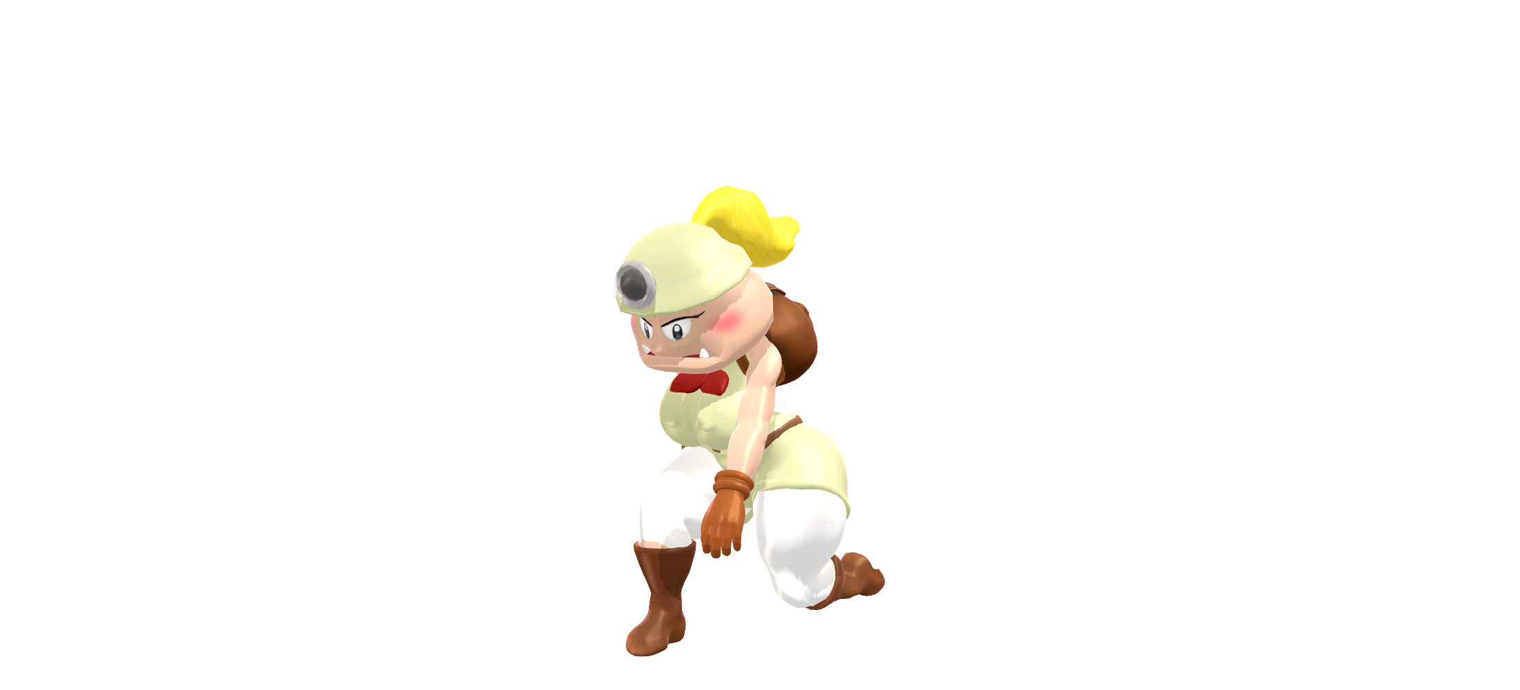 (mmd custom) KM Style Goombella by sonicfanno101243 on DeviantArt