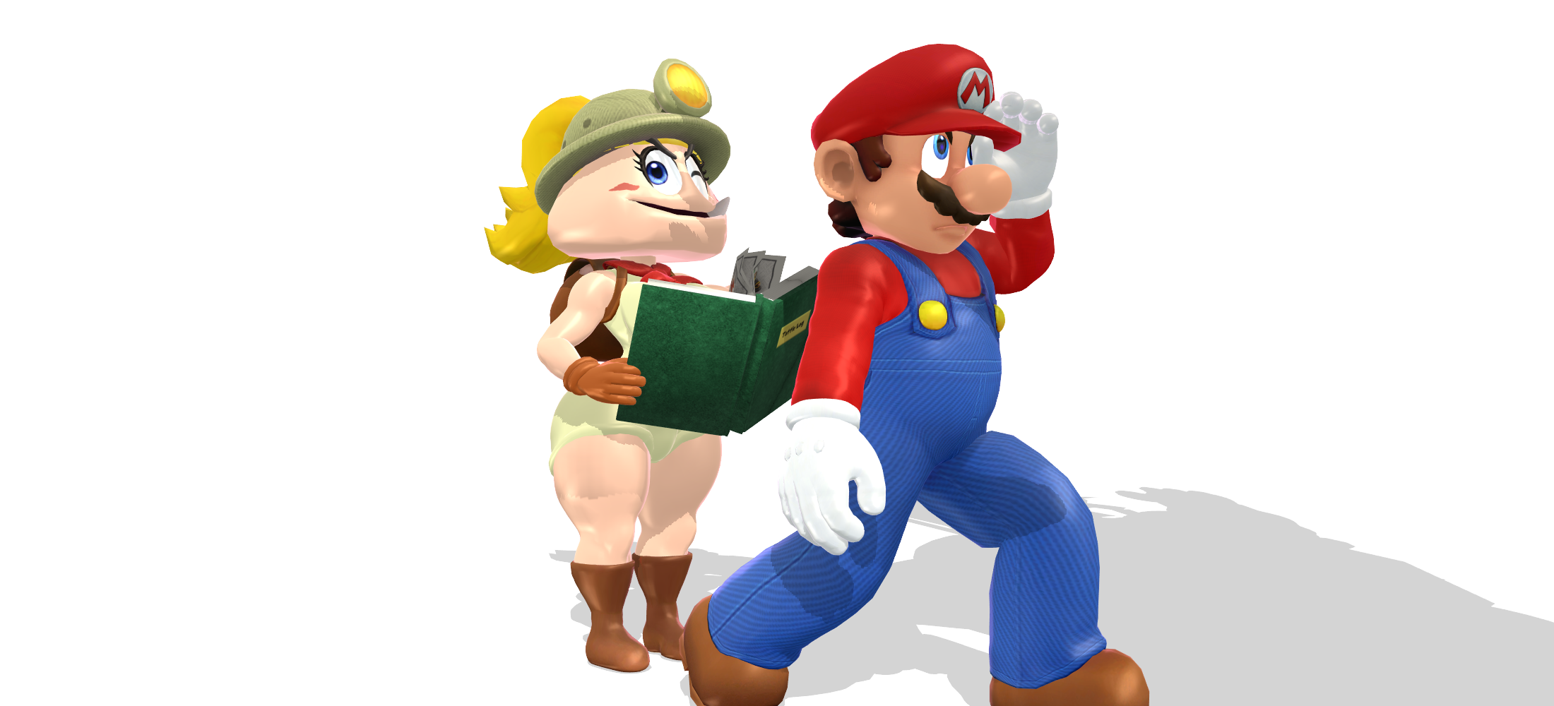 (mmd model) KM Style Goombella Update by sonicfanno101243 on DeviantArt