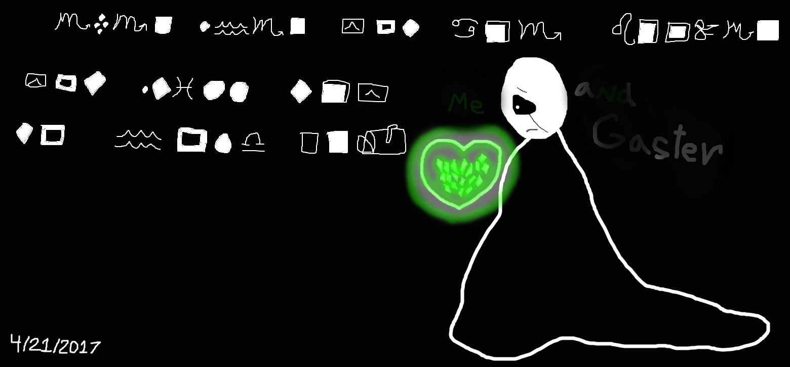 Gaster Holding Me and Comfortding Me by Elzathehedgehog on DeviantArt