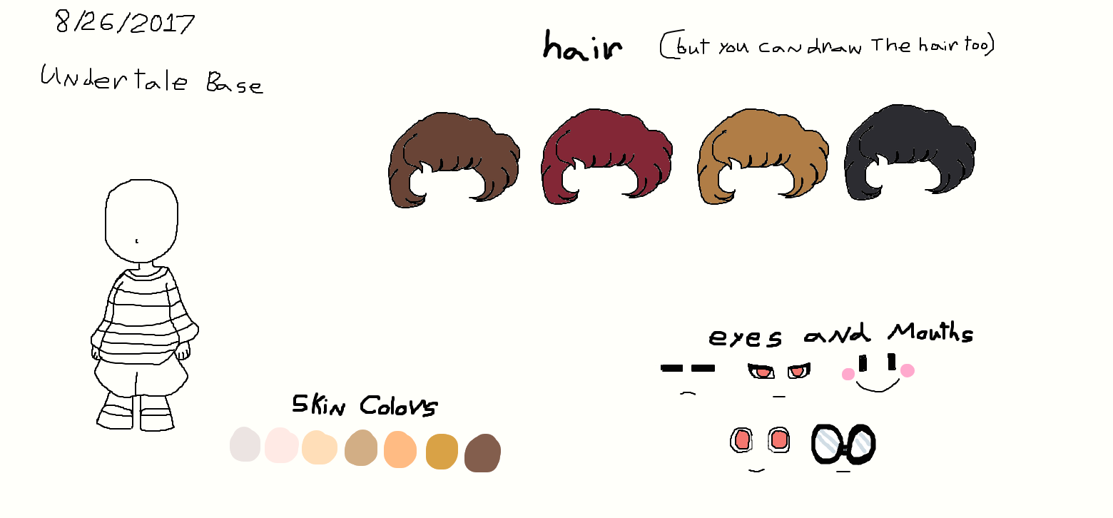 Undertale Base of Chara Player by Elzathehedgehog on DeviantArt