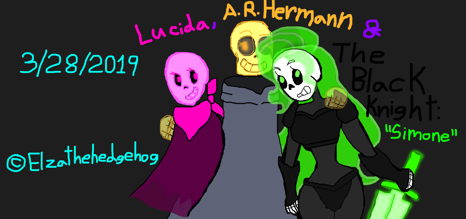 The Gaster Wife Squad: Hermann, Lucida And Simone by Elzathehedgehog on ...