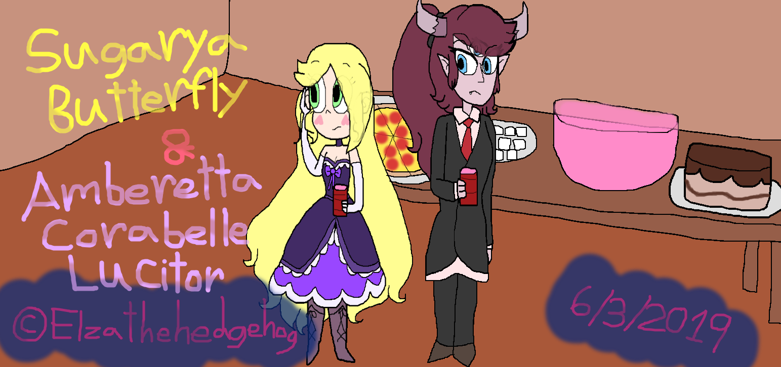 SVTFOE-AU: Amberetta And Sugarya At The Dance by Elzathehedgehog on ...