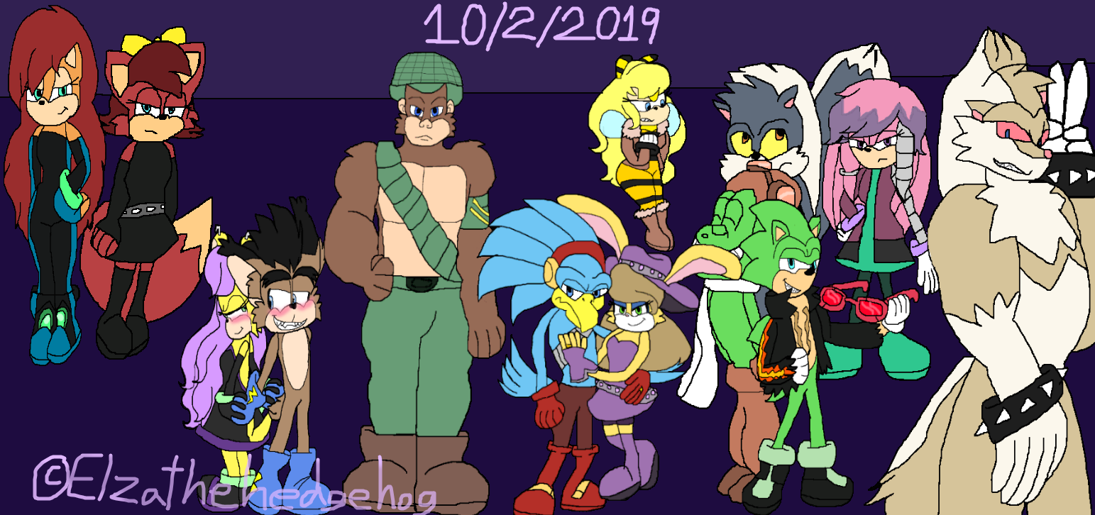 The Destructix Just Got A Whole Lot Bigger by Elzathehedgehog on DeviantArt