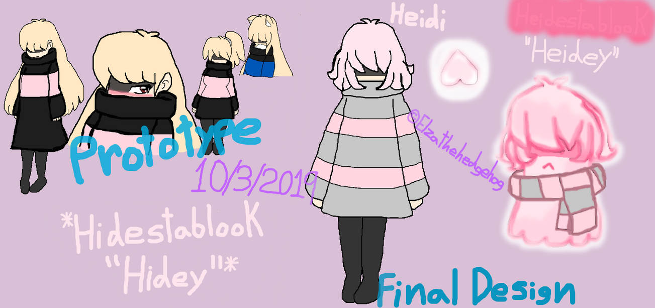 The Foster Blook Hidestablook AKA Heidey(2019) by Elzathehedgehog on ...