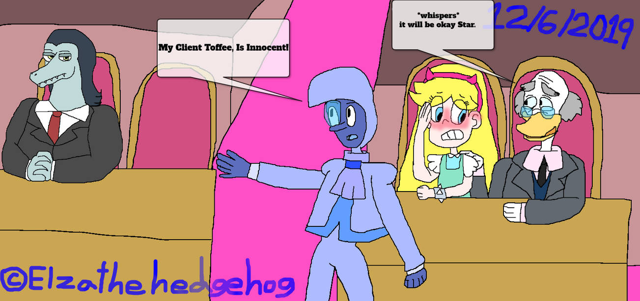 Toffee Vs Star In Toon Multiverse Court by Elzathehedgehog on DeviantArt