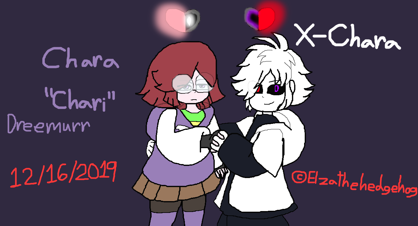 X-Chararune: Chari(Gal) Meets Chara(Boy) by Elzathehedgehog on DeviantArt