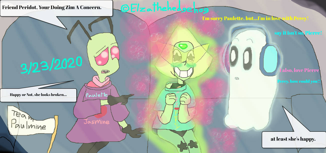 Peridot Ship Becomes Canon...And Zim Is Concerned by Elzathehedgehog on ...