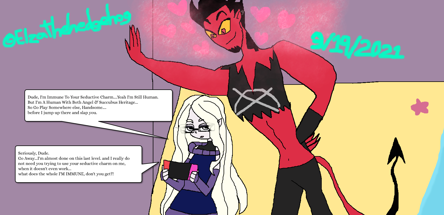 Immune To The Charm: Incubus-Boy Meets Human-Gal by Elzathehedgehog on ...