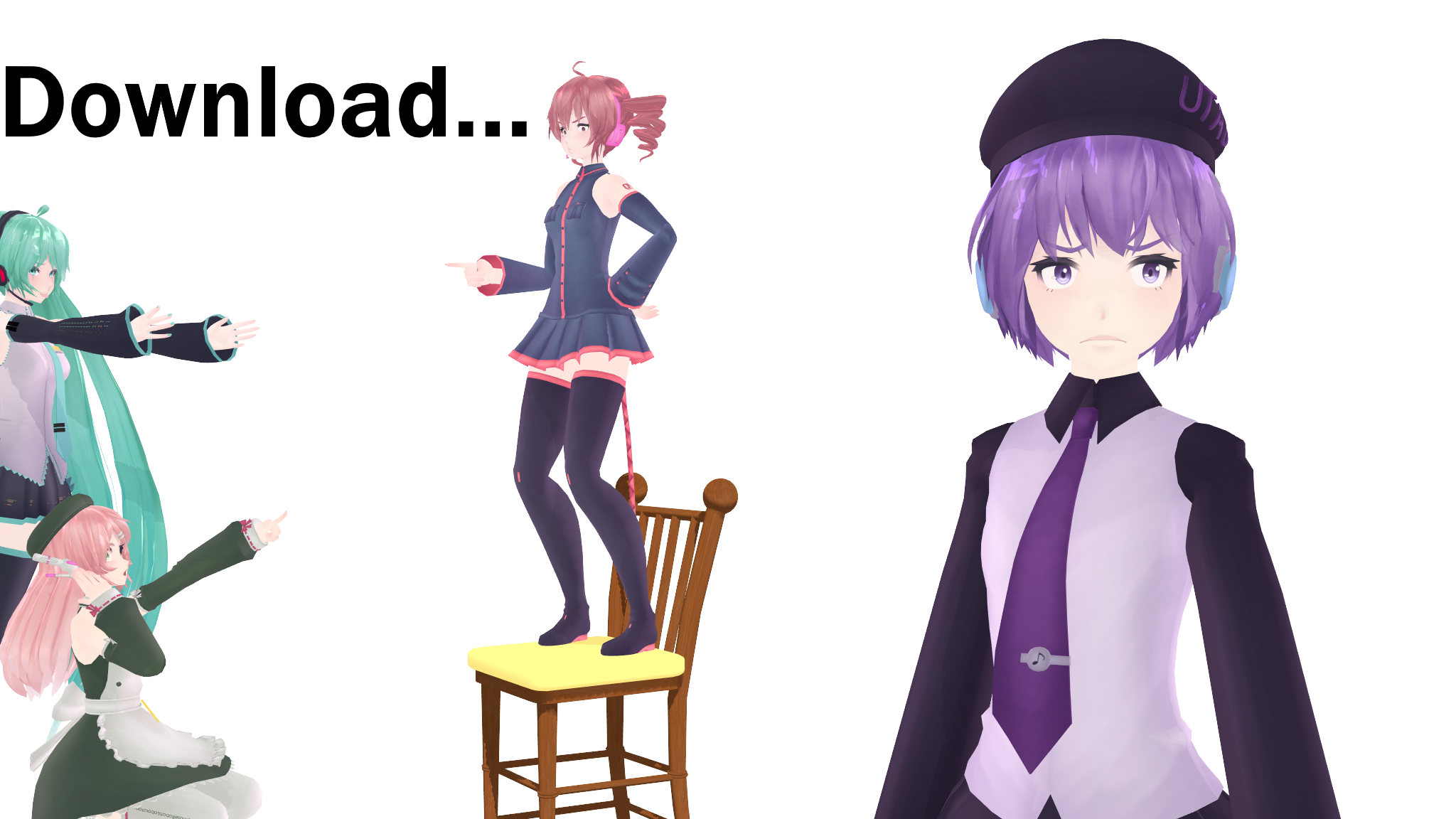 {MMD} Squad Meme Downlaod by SweetSweeCottonCandy on DeviantArt