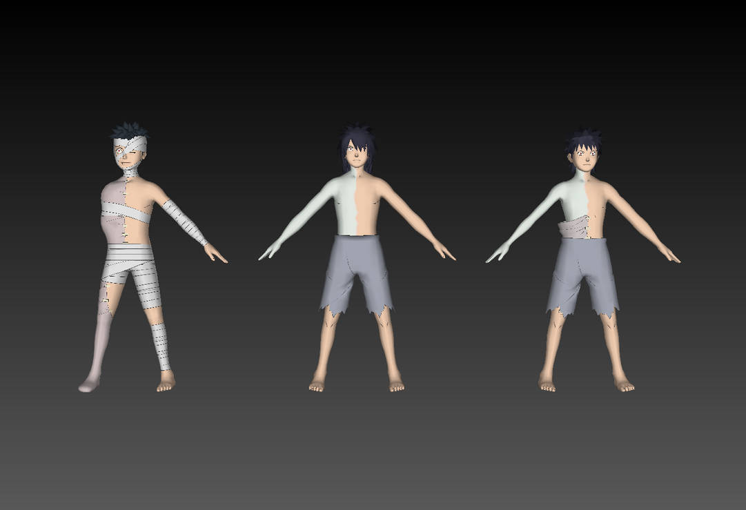 NUNS4 - Obito Uchiha FBX by borutosz on DeviantArt