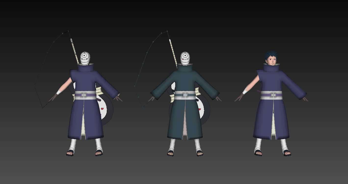 NUNS4 - Pack Obito Uchiha FBX by borutosz on DeviantArt