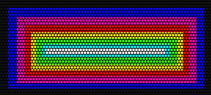 Pixelated Rainbow by felixdafluffykitteh on DeviantArt