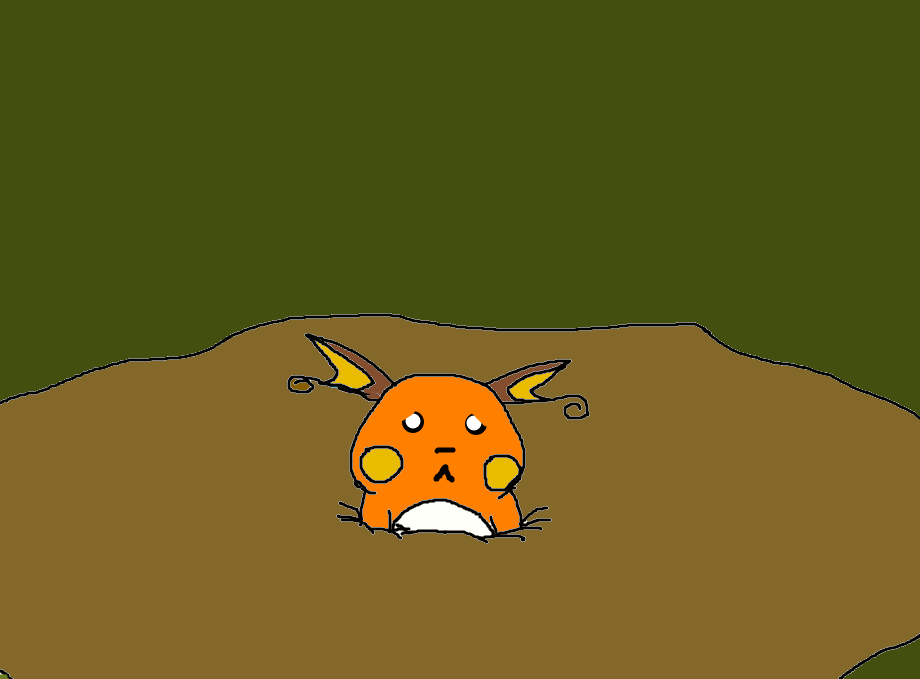 A stuck raichu by Piposaru200 on DeviantArt