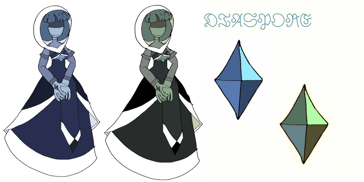 SU AU OC: DIASPORE by shelby2342 on DeviantArt