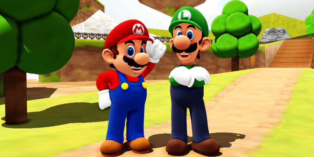 SMB/SMG4 Mario and Luigi Bros (+DL) by DiMickFoxed65 on DeviantArt