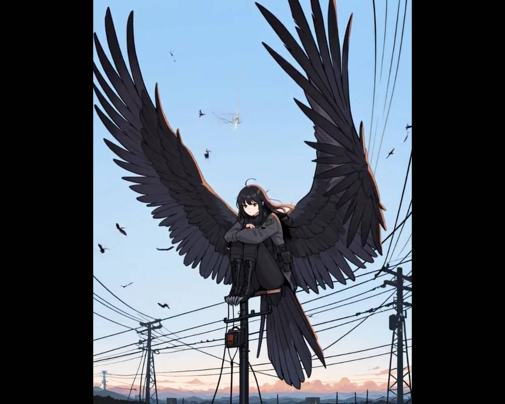 Winged Girl - the nonime by AlexxxSyn on DeviantArt
