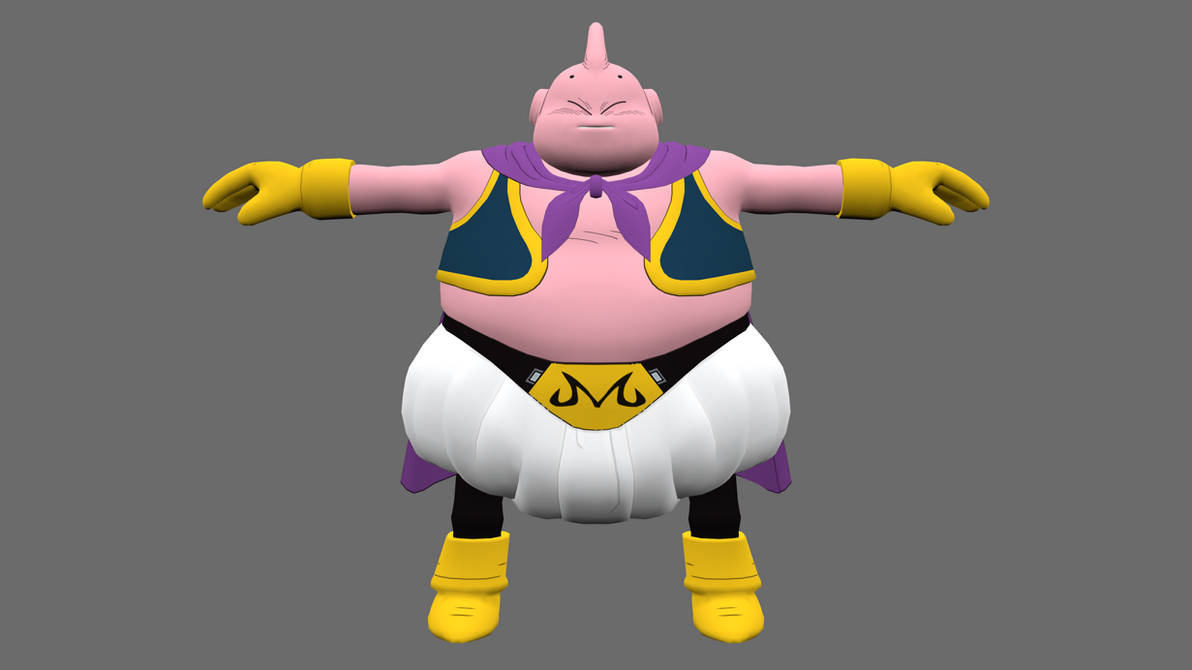 Raging Blast 2 - Buu (FBX) by rastaman289 on DeviantArt