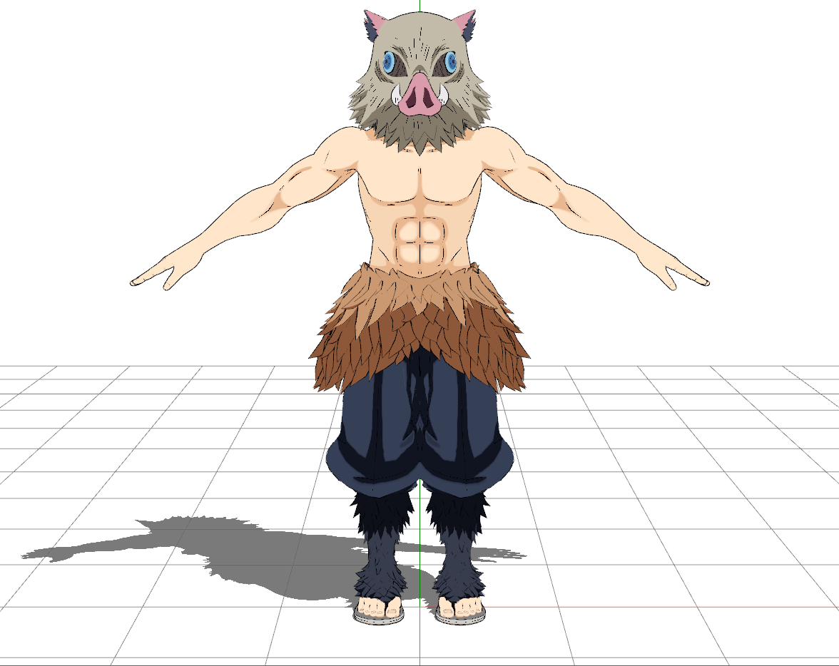 [MMD] Inosuke Hashibira by Bloe86 on DeviantArt