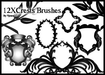 crests brushes by visualjenna on DeviantArt