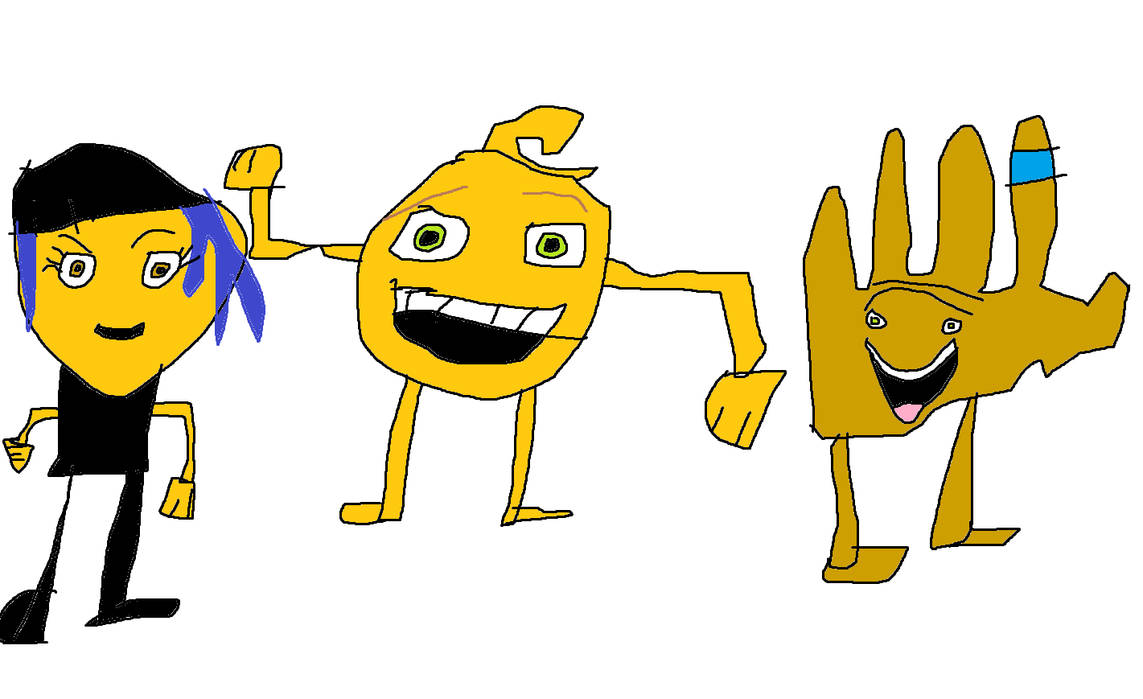THE EMOJI MOVIE Gean Hi Five And Jail Brack by VGfan98 on DeviantArt