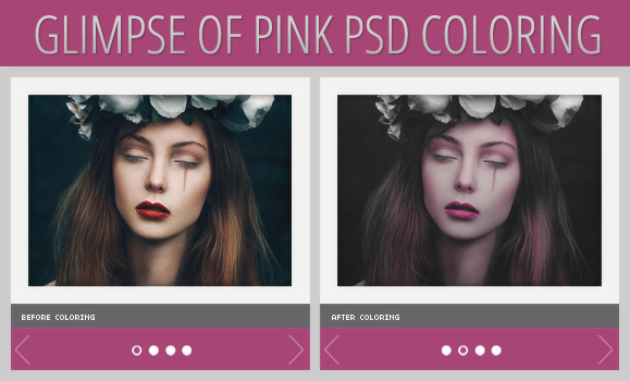 Glimpse of Pink PSD Coloring by new-americana on DeviantArt