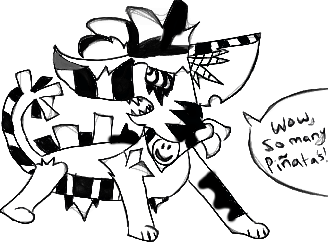 CloudedCoal (Pinata OC) by JustCalltWhatYouWant on DeviantArt