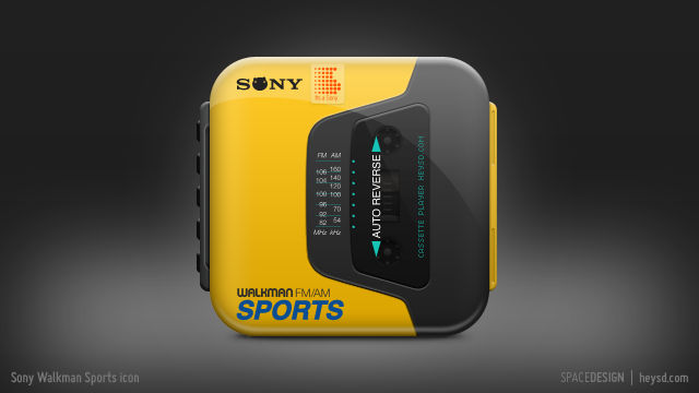 Sony Walkman Sports icon by hehedavid on DeviantArt