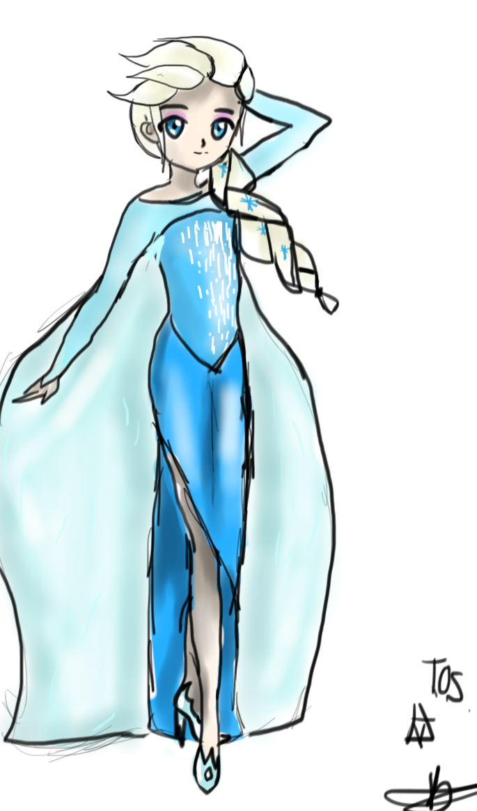 Chibi Elsa by triforceofsteampunk on DeviantArt