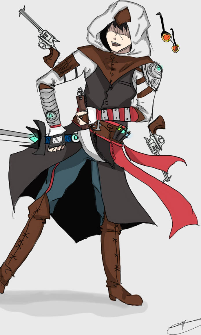 Steampunk/Victorian style assassin by triforceofsteampunk on DeviantArt