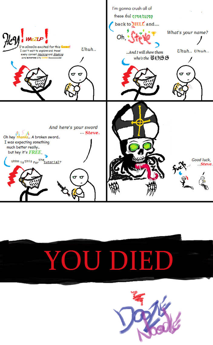 Dark Souls Comic by DoozleNoodle on DeviantArt