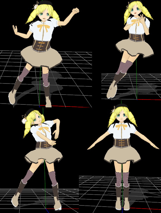 Mami Tomoe MMD Model by jueru2003 on DeviantArt