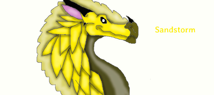 Sandstorm the Sandwing by AzaleaTheRainwing on DeviantArt