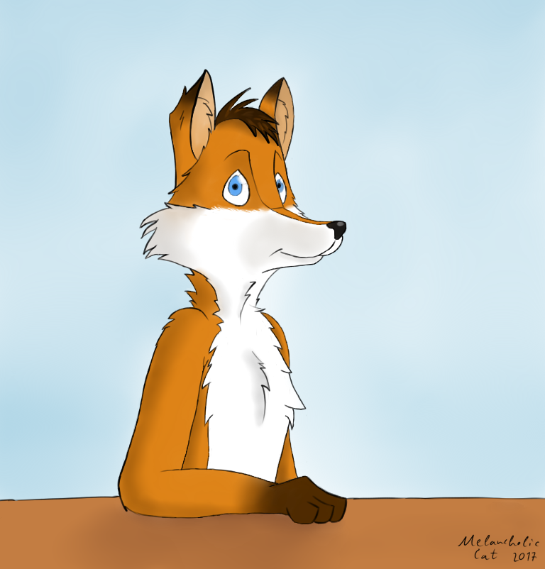Furry Fox portrait by UsuiKagero on DeviantArt